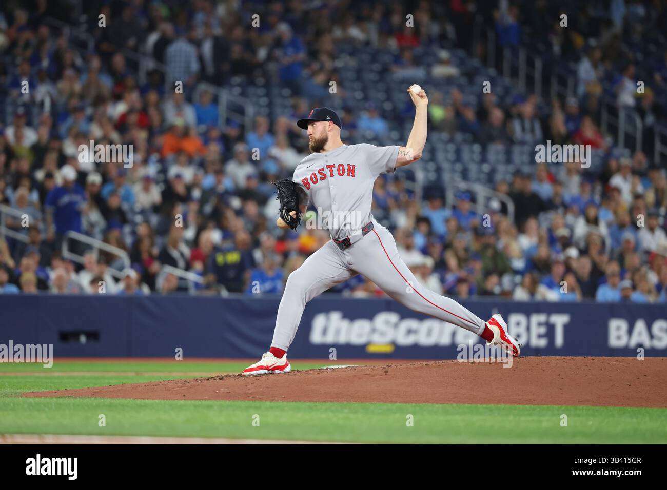 TORONTO, ON - April 29: Boston Red Socks Pitcher Garrett Crochet (35 ...