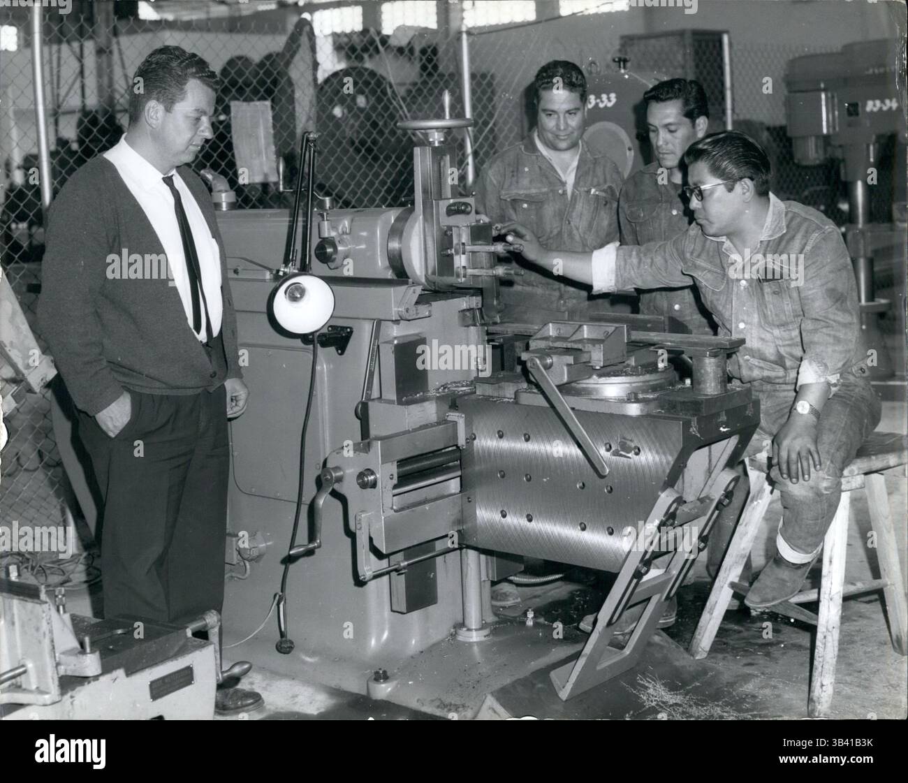 Jan 17, 1960 - Quito, Ecuador - 'Enesa' agriculture instruments factory ...