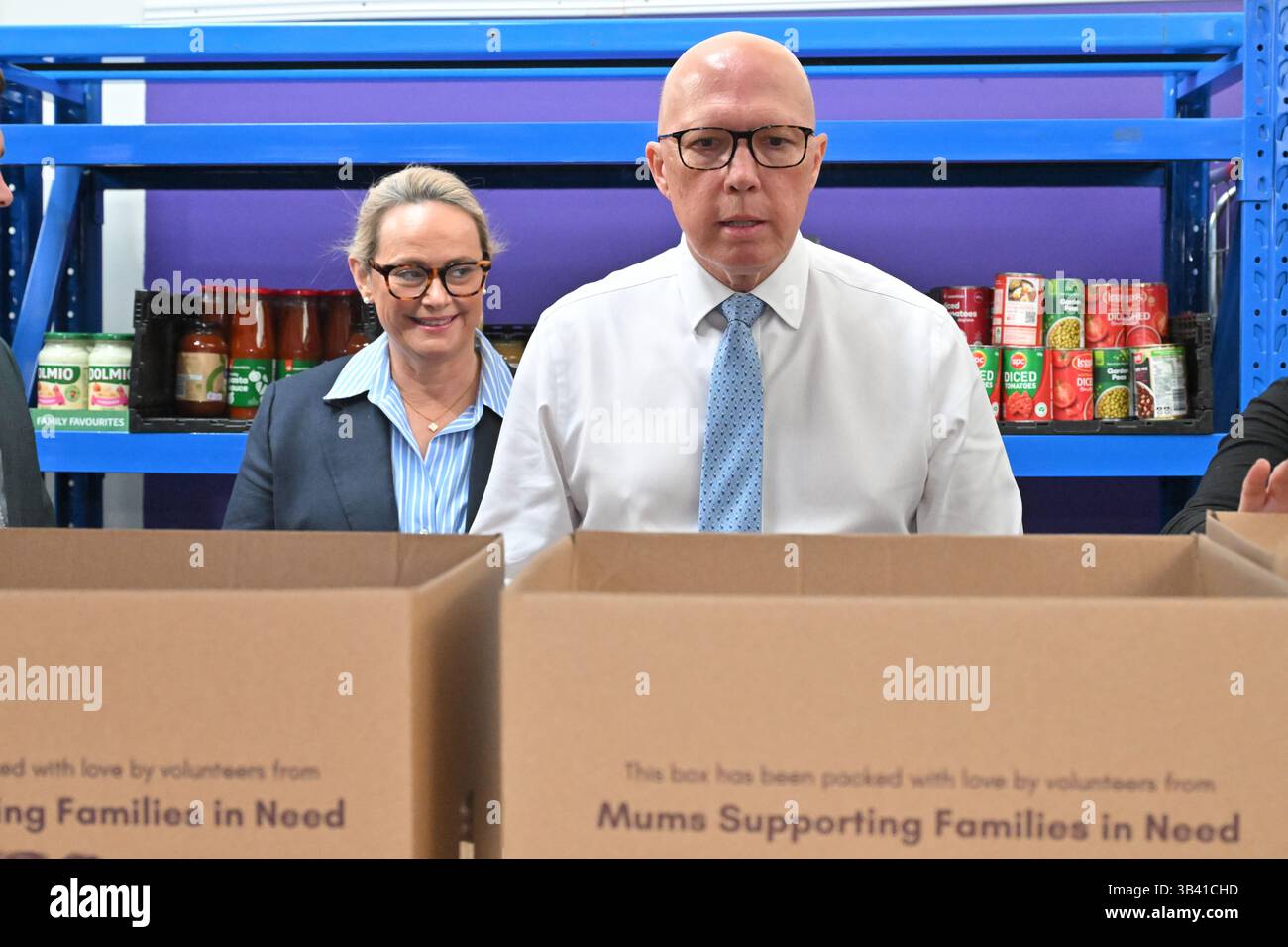 Melbourne, Australia. 30th Apr, 2025. Leader of the Opposition Peter ...
