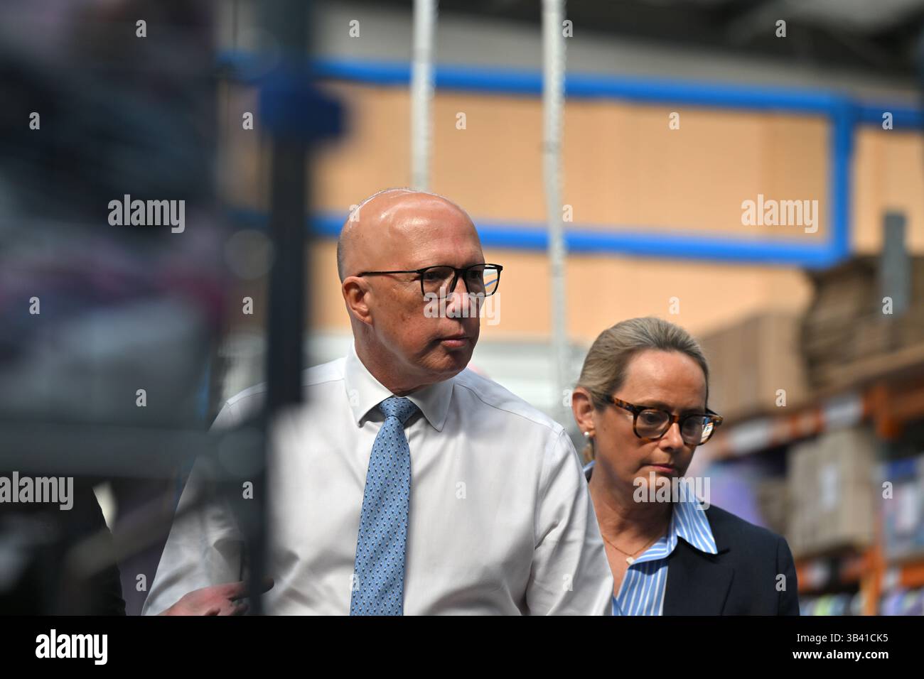 Melbourne, Australia. 30th Apr, 2025. Leader of the Opposition Peter ...