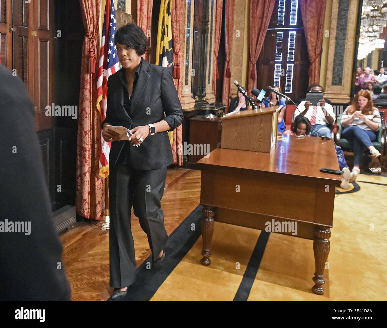 Mayor rawlings blake city hall hi-res stock photography and images - Alamy