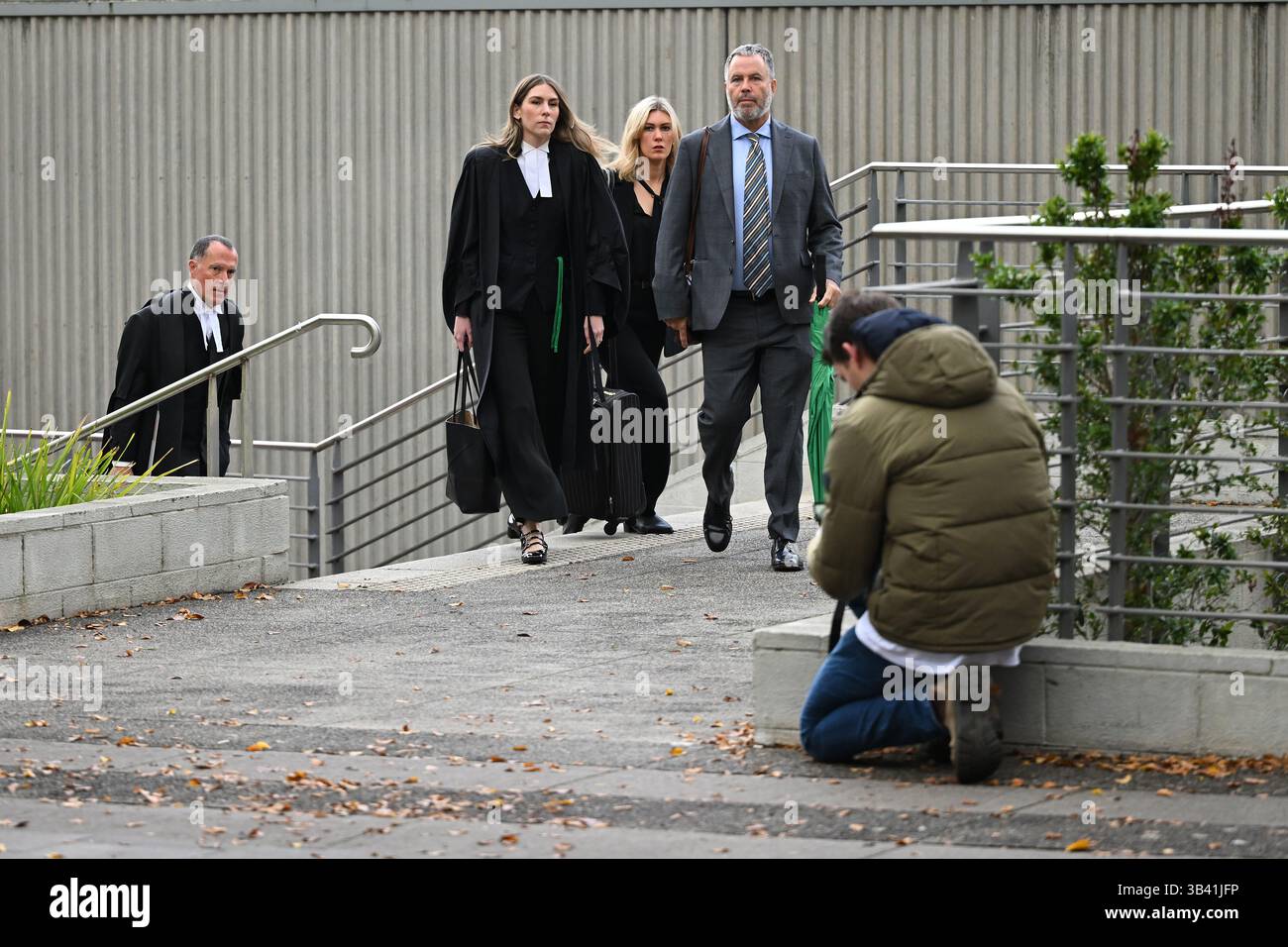 Latrobe Valley Magistrates Court in Victoria, Australia. Erin Patterson ...