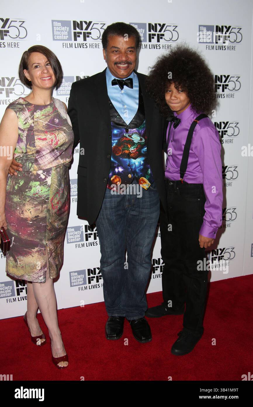 Sept. 27, 2015 - New York, New York, U.S. - ALICE YOUNG, NEIL DEGRASSE ...