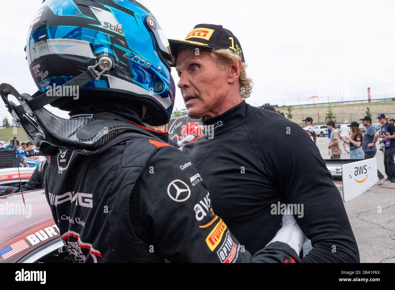 The Americas. 27th Apr, 2025. Philip Ellis (91) driver 1 and Jeff ...