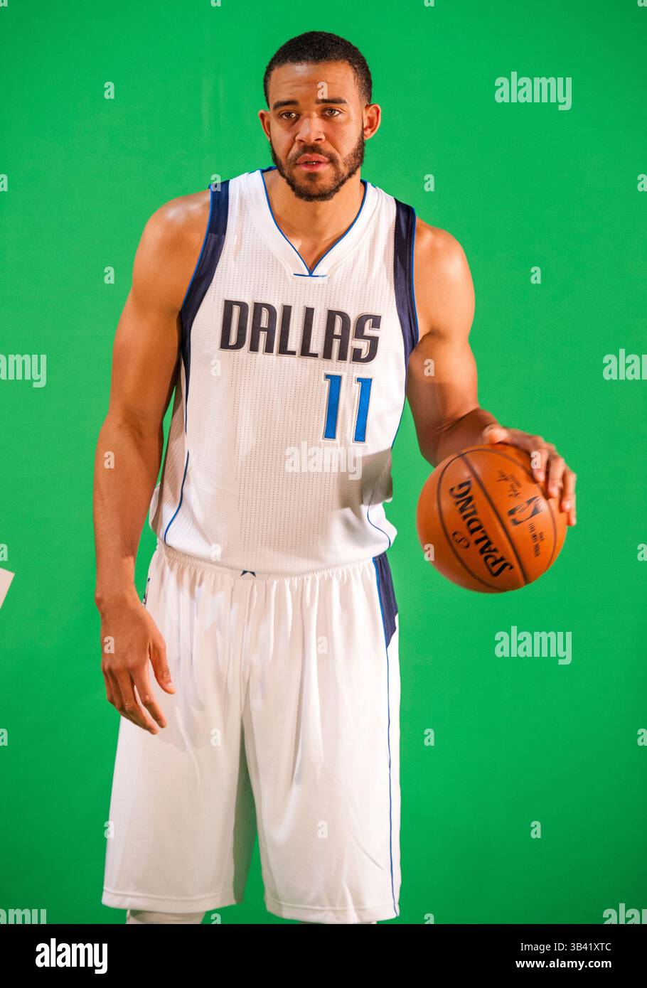 Sept 28, 2015: Dallas Mavericks center JaVale McGee #11 poses during ...