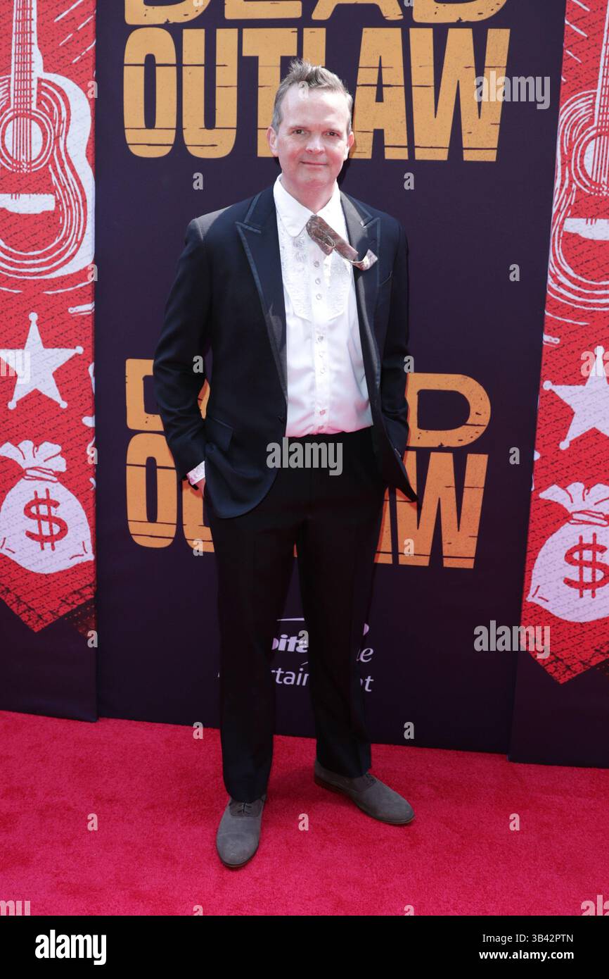 New York City. 27th Apr, 2025. NEW YORK, NEW YORK - APRIL 27: Dashiell Eaves attend the Broadway ...