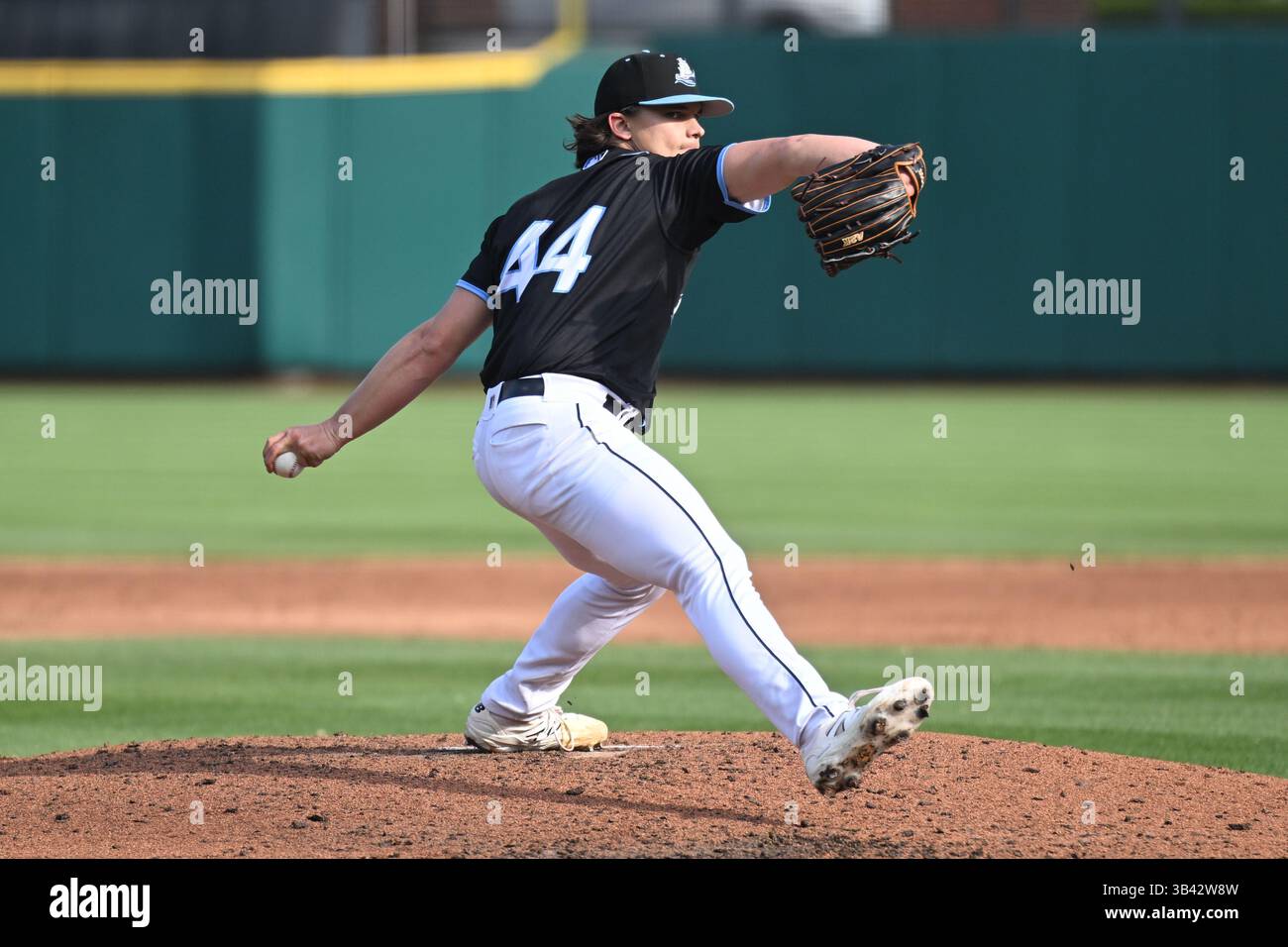 April 29, 2025: Columbus Clippers pitcher Ryan Webb (44) pitches ...