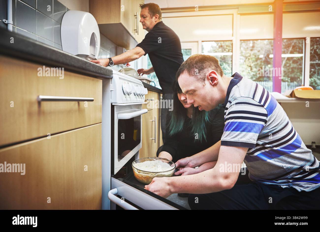 Food, development and disability by man learning basic baking skills in ...