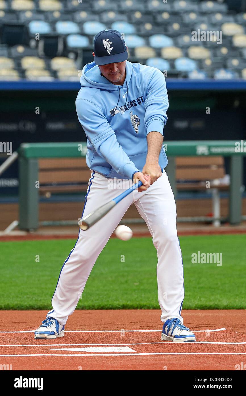 April 4, 2025: Kansas City Royals manager Matt Quatraro (33) during ...