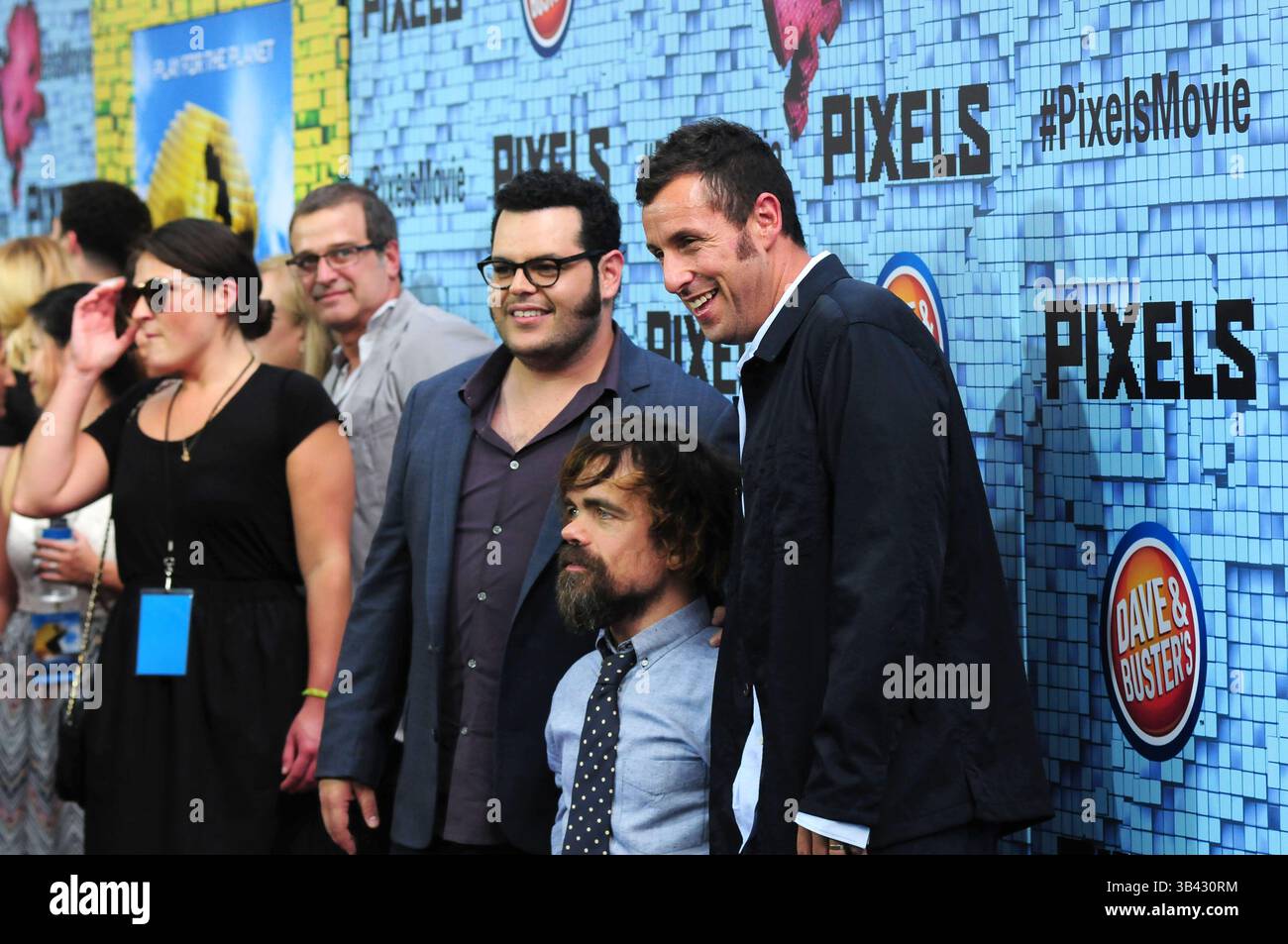 July 19, 2015 - New York, New York, U.S. - Pixels Premiere.Regal E-Walk ...
