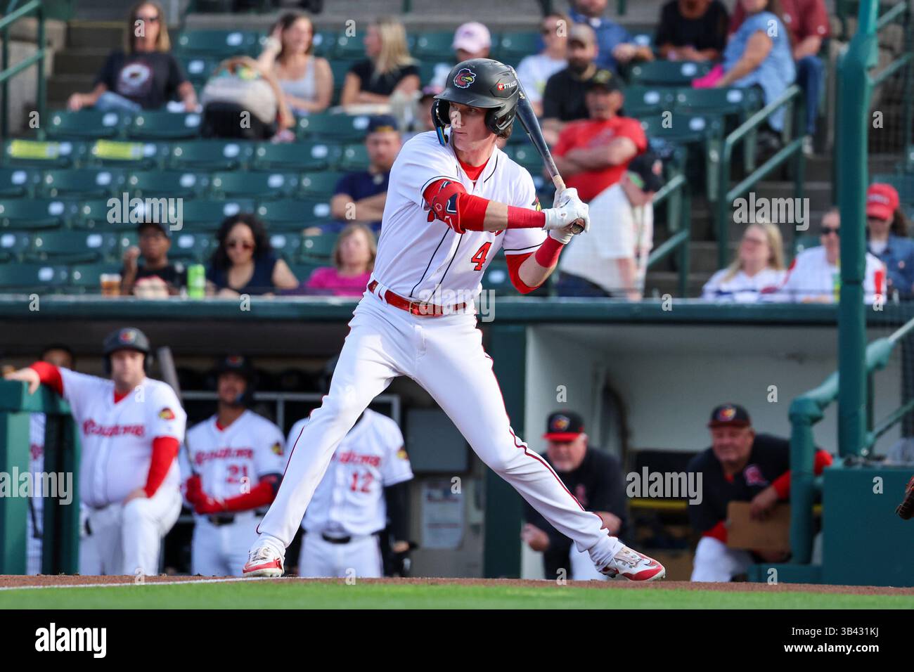 April 29th 2025: Rochester Red Wings outfielder Robert Hassell III (4 ...