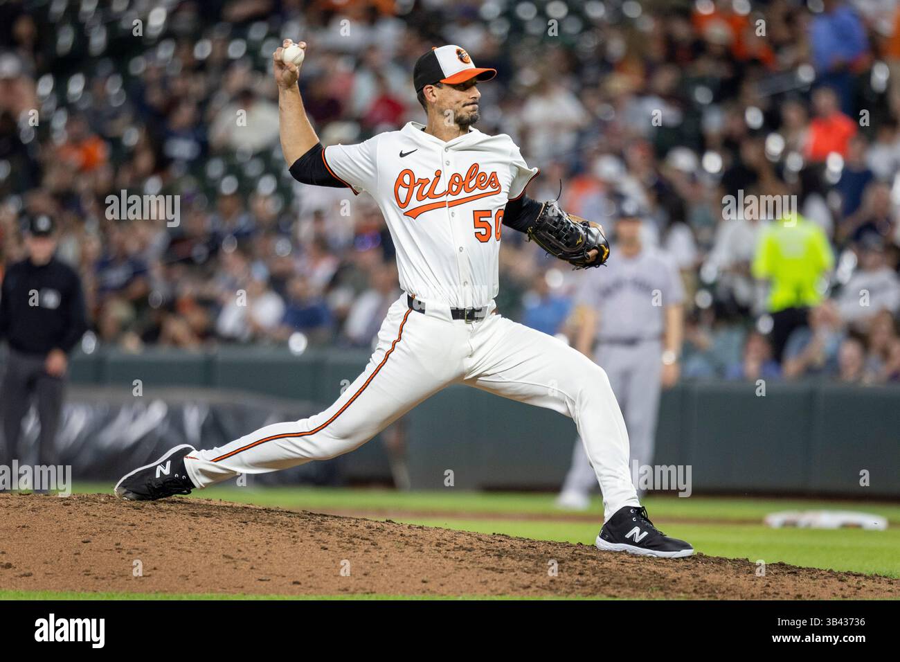 BALTIMORE, MD - APRIL 29: Baltimore Orioles pitcher Charlie Morton (50 ...