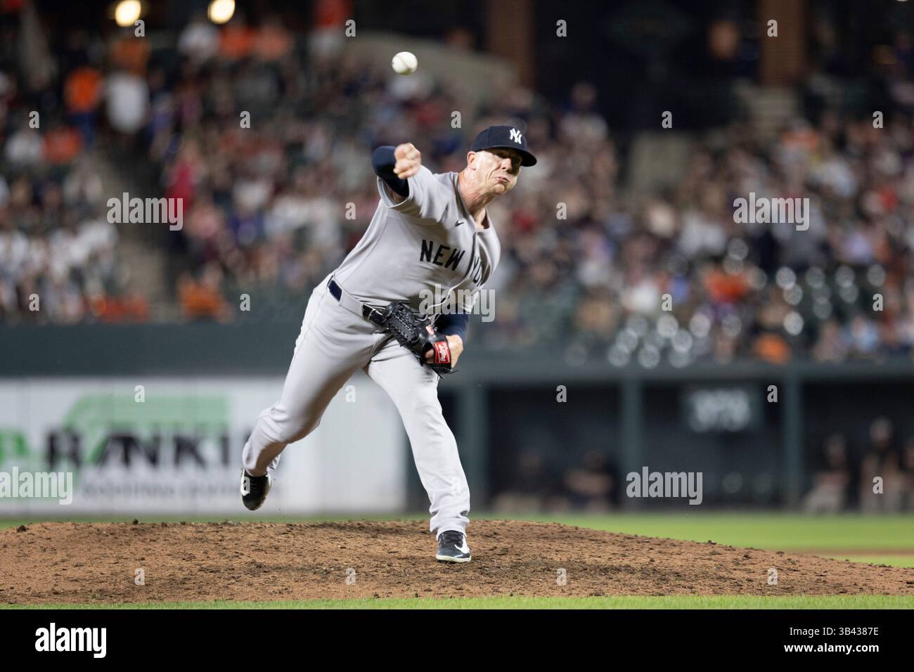 BALTIMORE, MD - APRIL 29: New York Yankees pitcher Ian Hamilton (71 ...