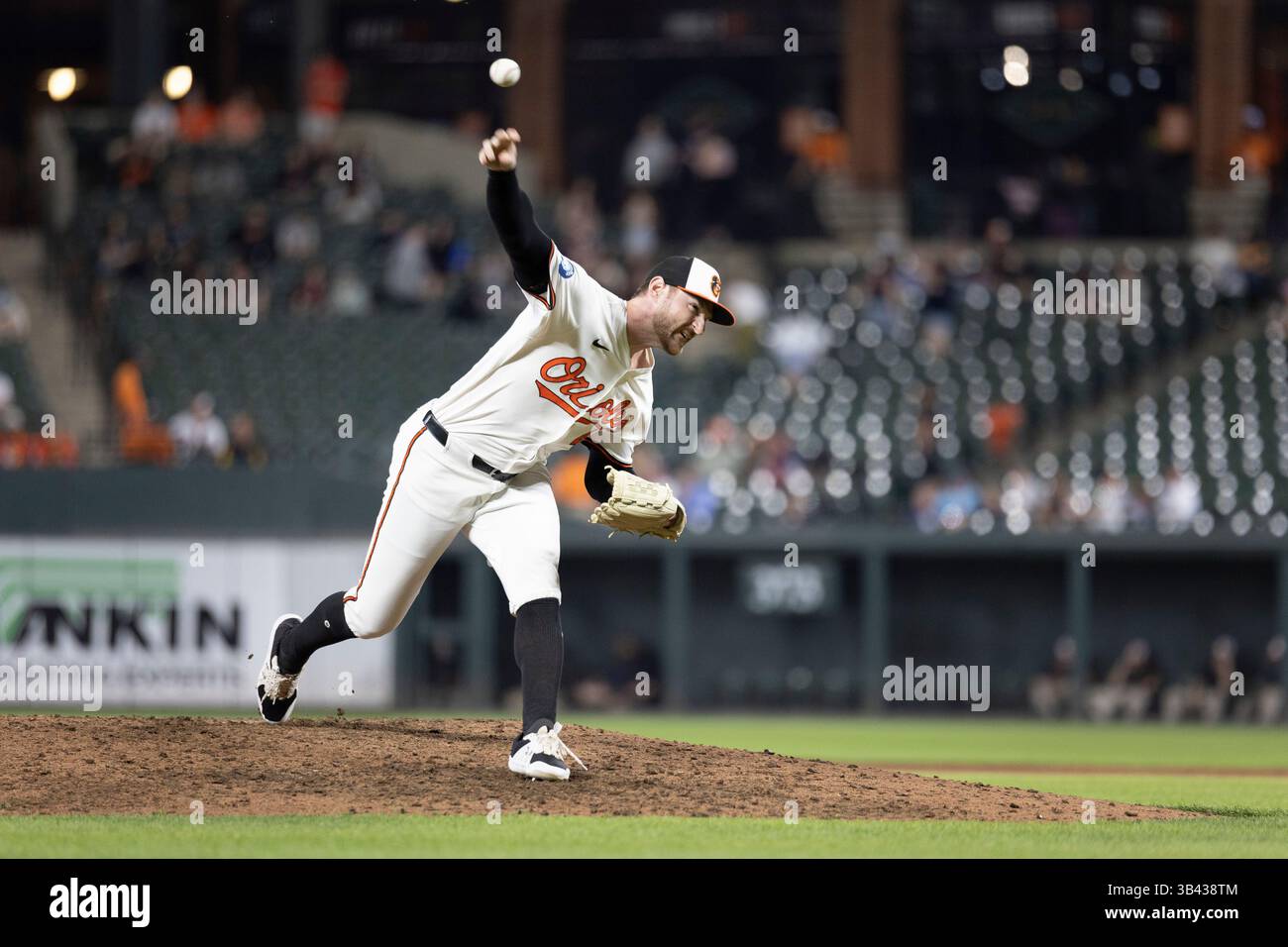 BALTIMORE, MD - APRIL 29: Baltimore Orioles pitcher Bryan Baker (43 ...