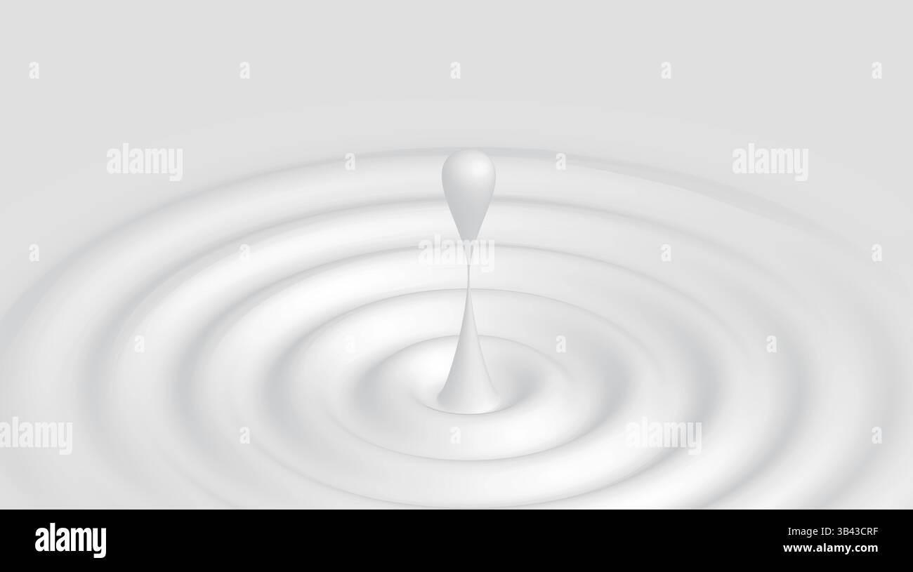 Splashing milk droplets Stock Vector Image & Art - Alamy