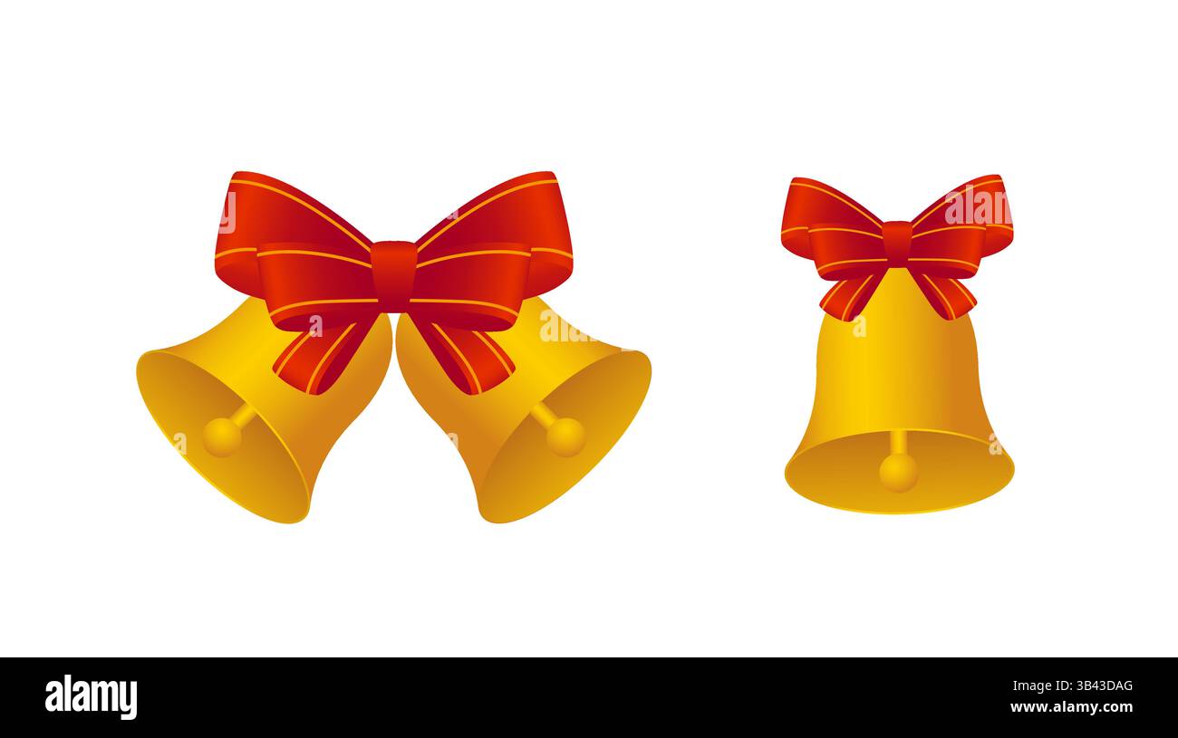 Vector pattern of golden bells Stock Vector Image & Art - Alamy