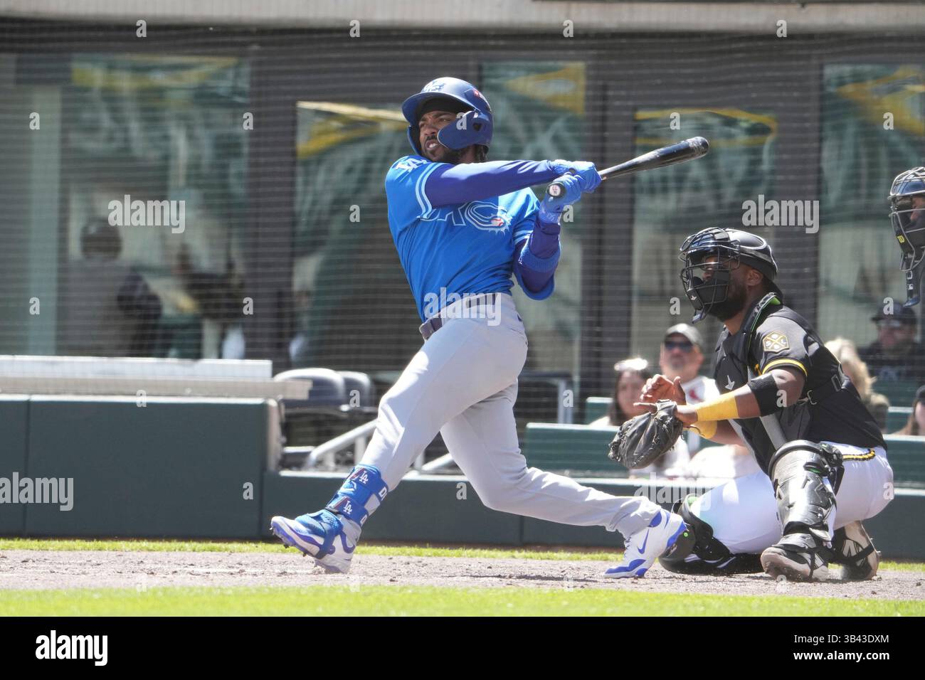 APRIL 27 2025: Oklahoma City right fielder Justin Dean (3) hits a homer ...