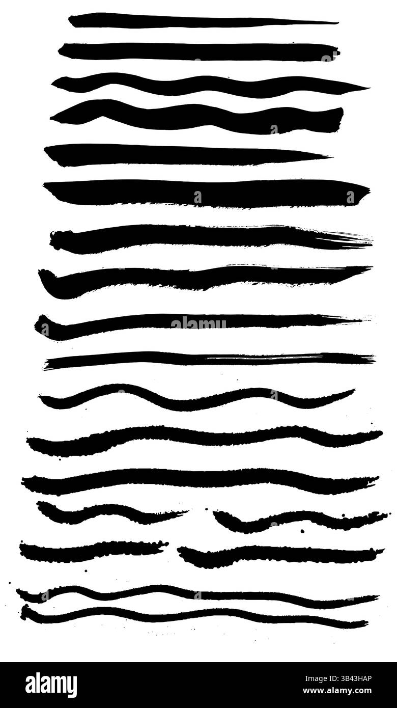 Creative design drawing brush Cut Out Stock Images & Pictures - Alamy