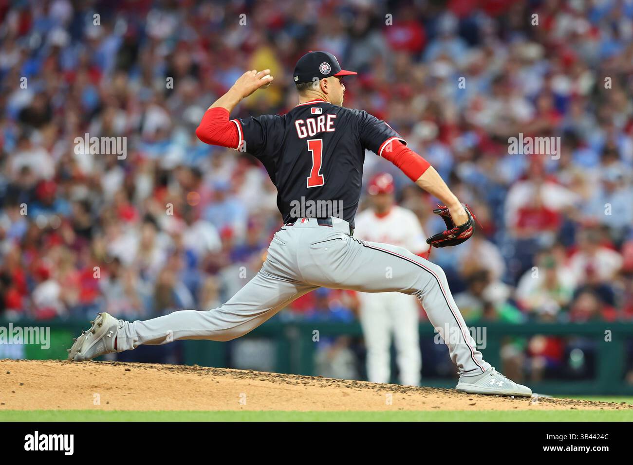 PHILADELPHIA, PA - APRIL 29: MacKenzie Gore #1 of the Washington ...