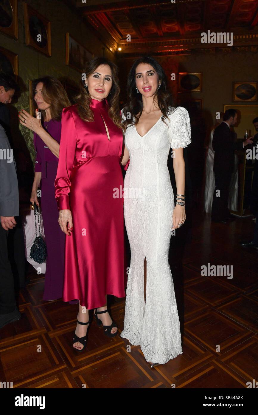 Rome, Italy. 30th Apr, 2025. Rome, Palazzo Ruspoli Gala Dinner for the ...