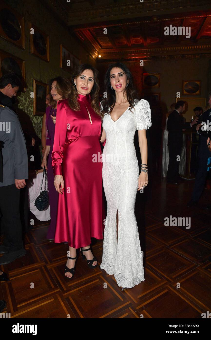 Rome, Italy. 30th Apr, 2025. Rome, Palazzo Ruspoli Gala Dinner for the ...