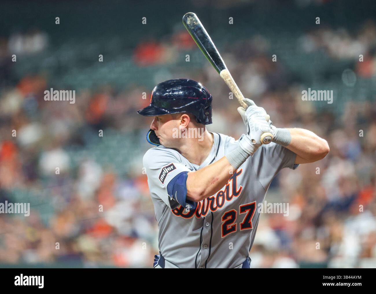 HOUSTON, TX - APRIL 29: Detroit Tigers shortstop Trey Sweeney (27 ...