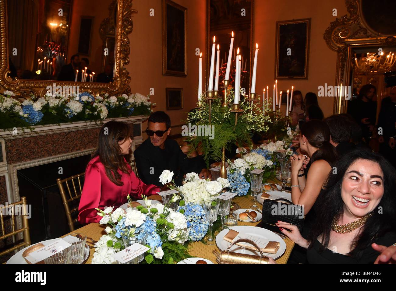 Rome, Italy. 30th Apr, 2025. Rome, Palazzo Ruspoli Gala Dinner for the ...