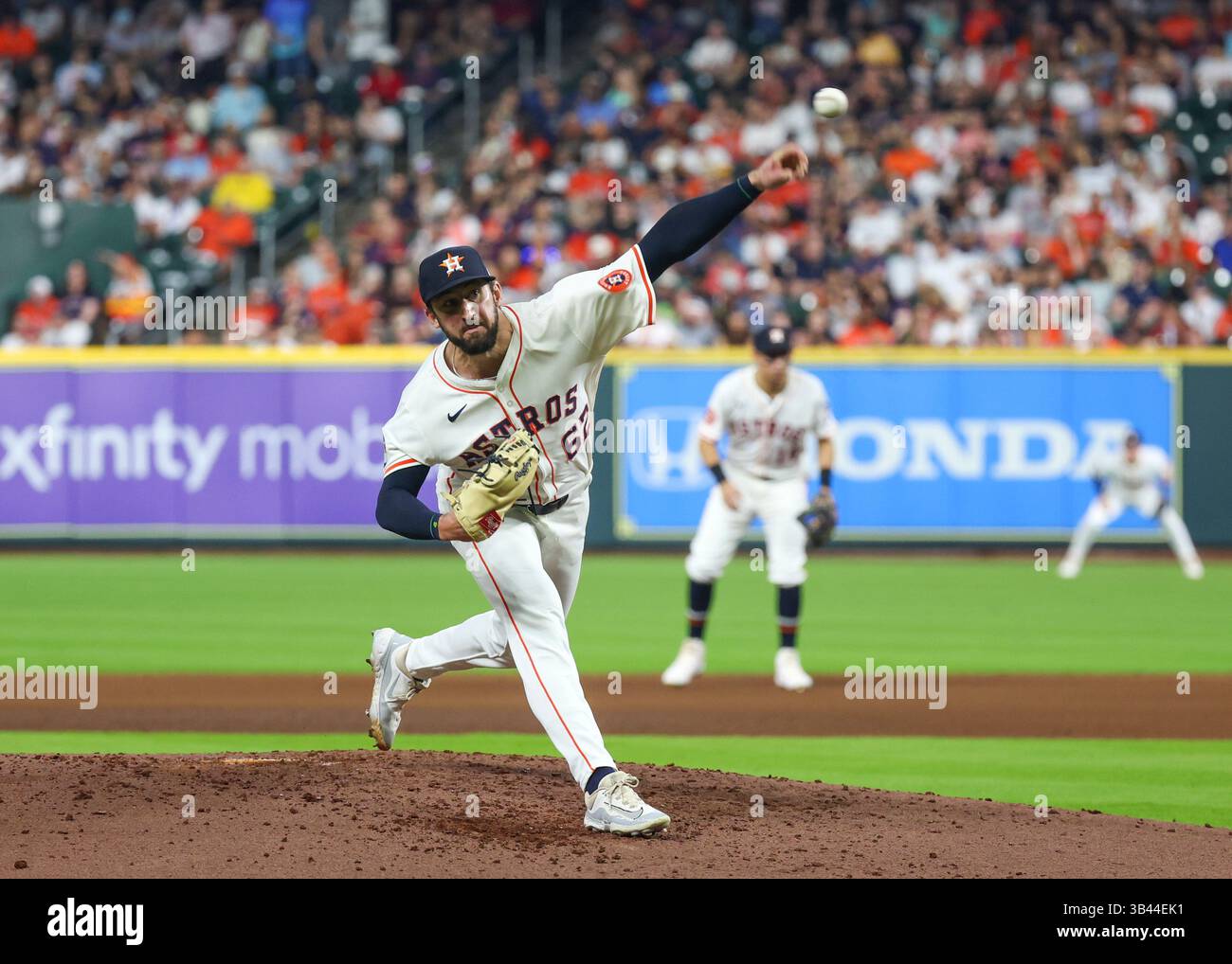 HOUSTON, TX - APRIL 29: Houston Astros pitcher Bennett Sousa (62 ...