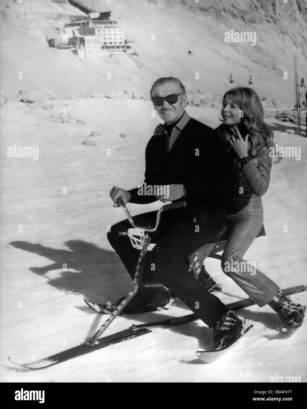 Dec. 15, 1975 - David Niven On Location On Germany's Highest Mountain ...