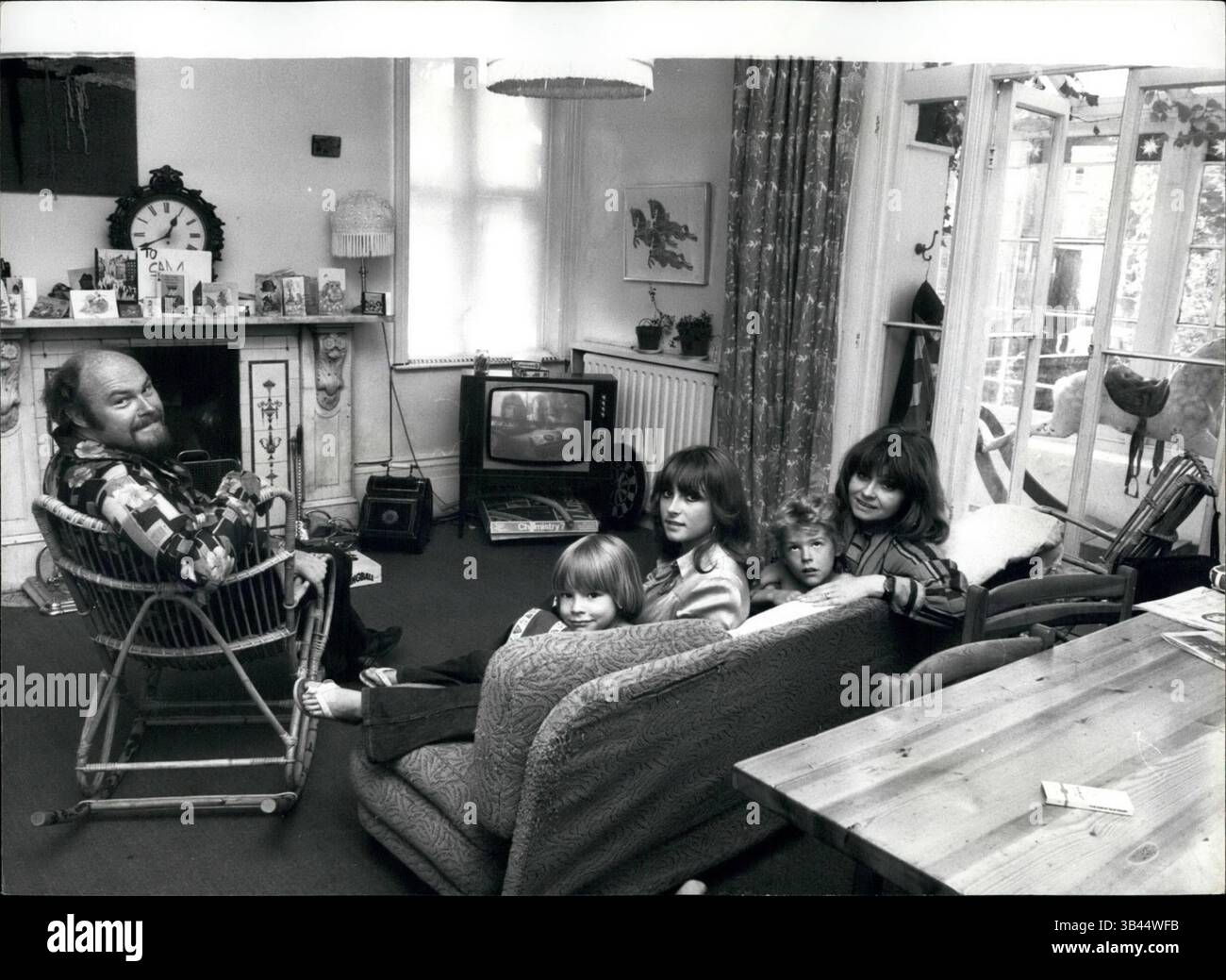 Feb. 26, 2012 - TImothy West and family in their Wandsworth Common home ...