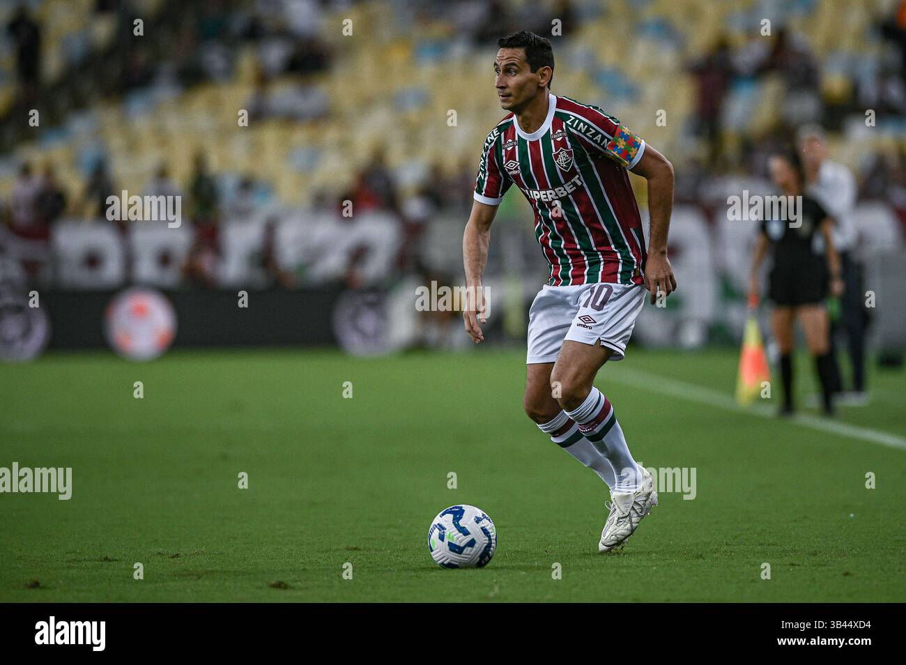 Rio De Janeiro, Brazil. 29th Apr, 2025. Paulo Henrique Ganso of ...