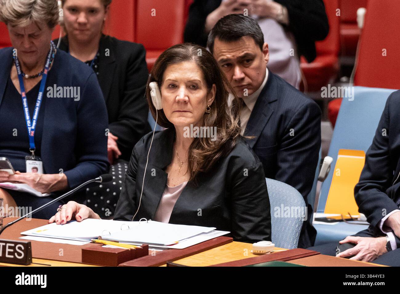 New York, USA. 29th Apr, 2025. Ambassador Dorothy Shea of USA attends ...