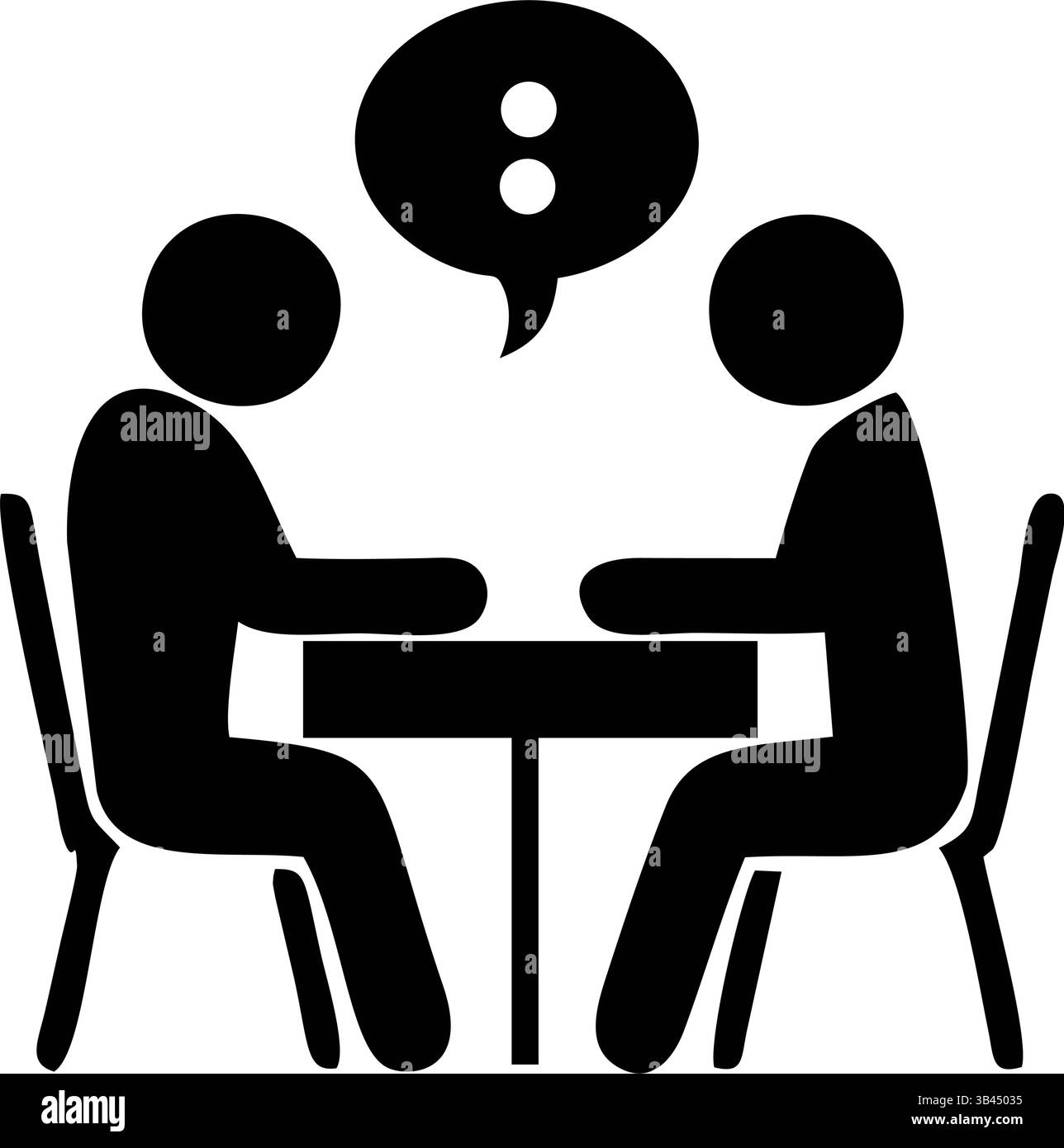 People engaged in discussion Black and White Stock Photos & Images - Alamy