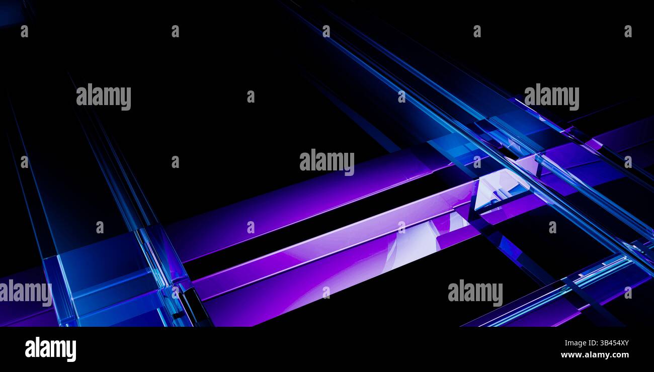 Futuristic Background As A Network Concept Art Stock Photo - Alamy