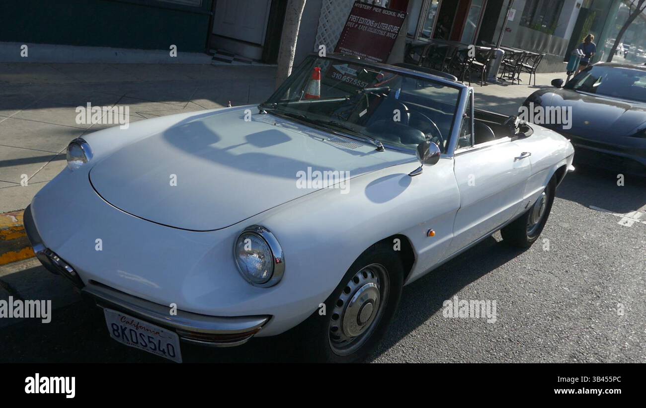 Los Angeles, California, USA 29th April 2025 Alpha Romeo Car on Sunset ...
