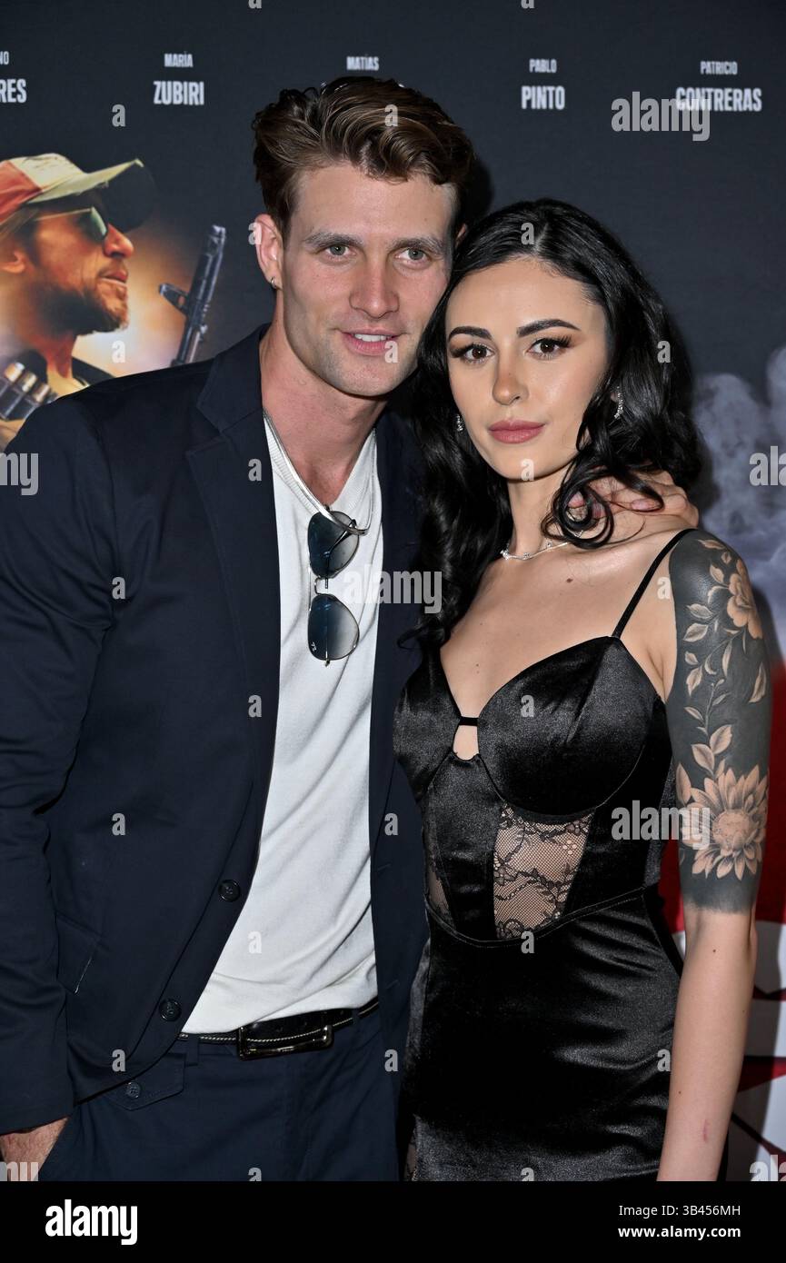 Culver City, CA USA - April 29, 2025: Shayne Davis, Kristen Renee attends the premiere of The ...