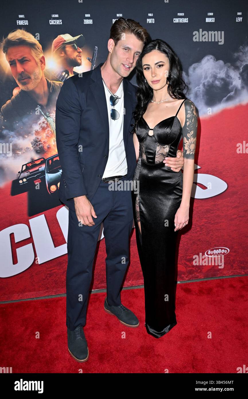 Culver City, CA USA - April 29, 2025: Shayne Davis, Kristen Renee ...