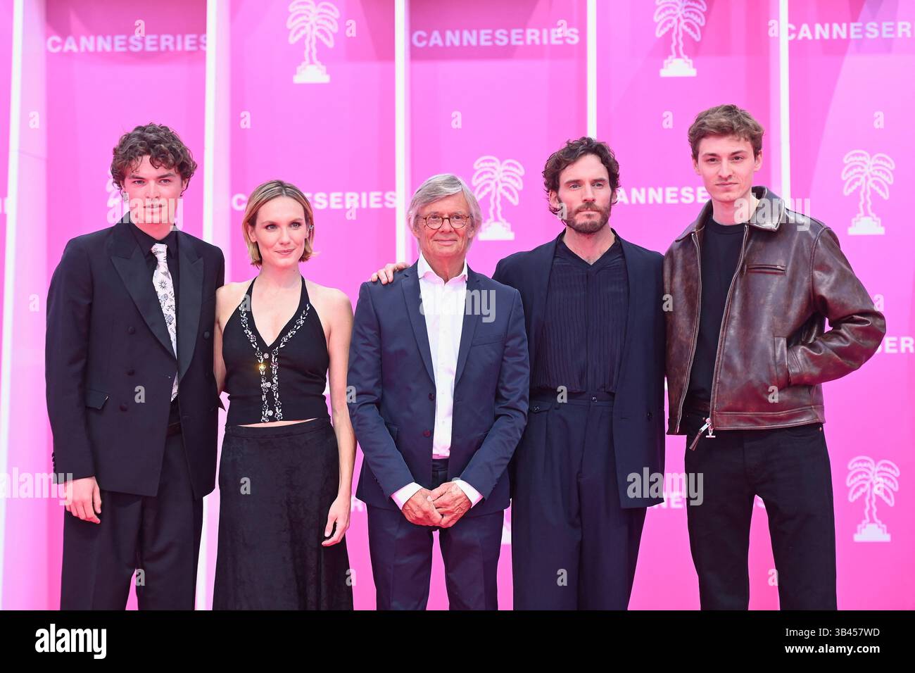 Robin Greer, Ana Girardot, Bille August, Sam Claflin and Bastien ...
