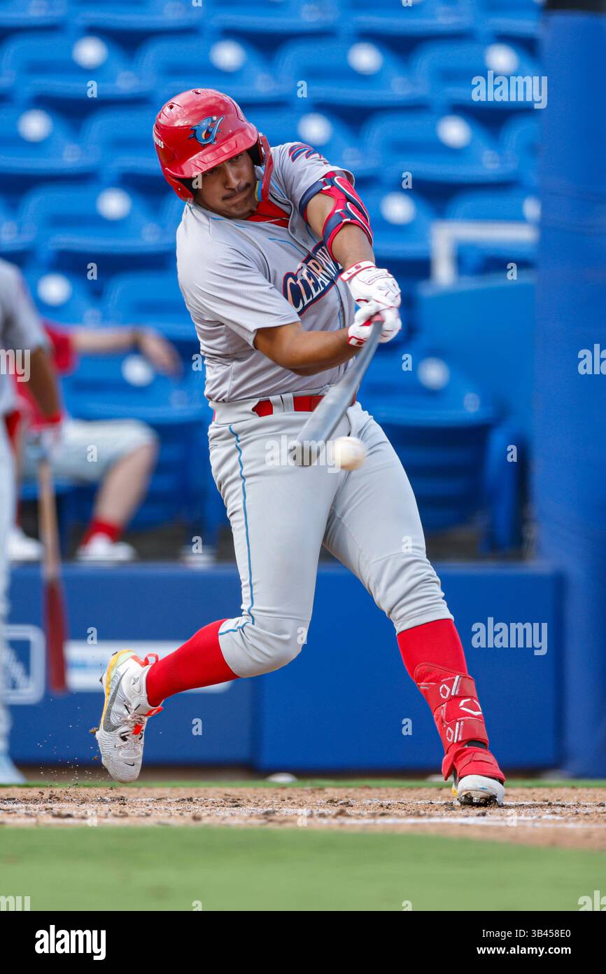 Dunedin, USA. 30th Apr, 2025. Dunedin, FL: Clearwater Threshers first ...