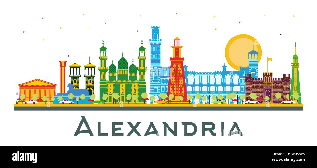 Alexandria egypt skyline cityscape hi-res stock photography and images ...