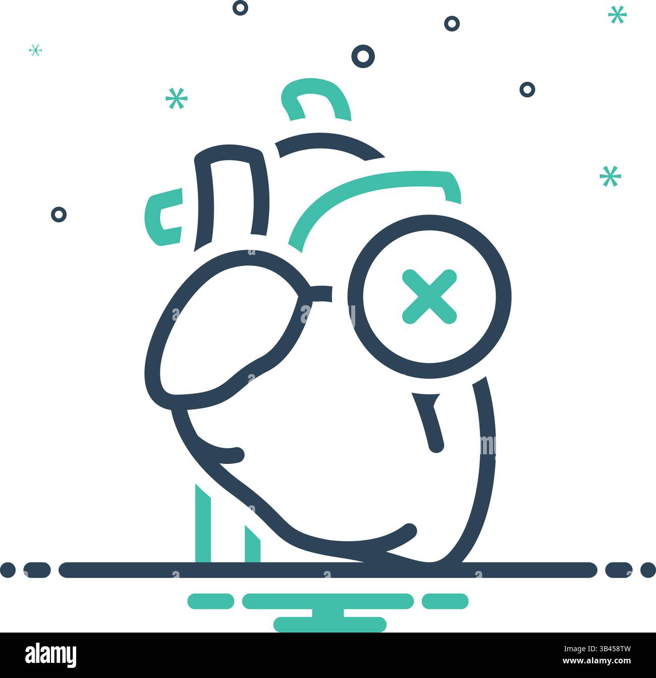 Congestive heart disease Cut Out Stock Images & Pictures - Alamy