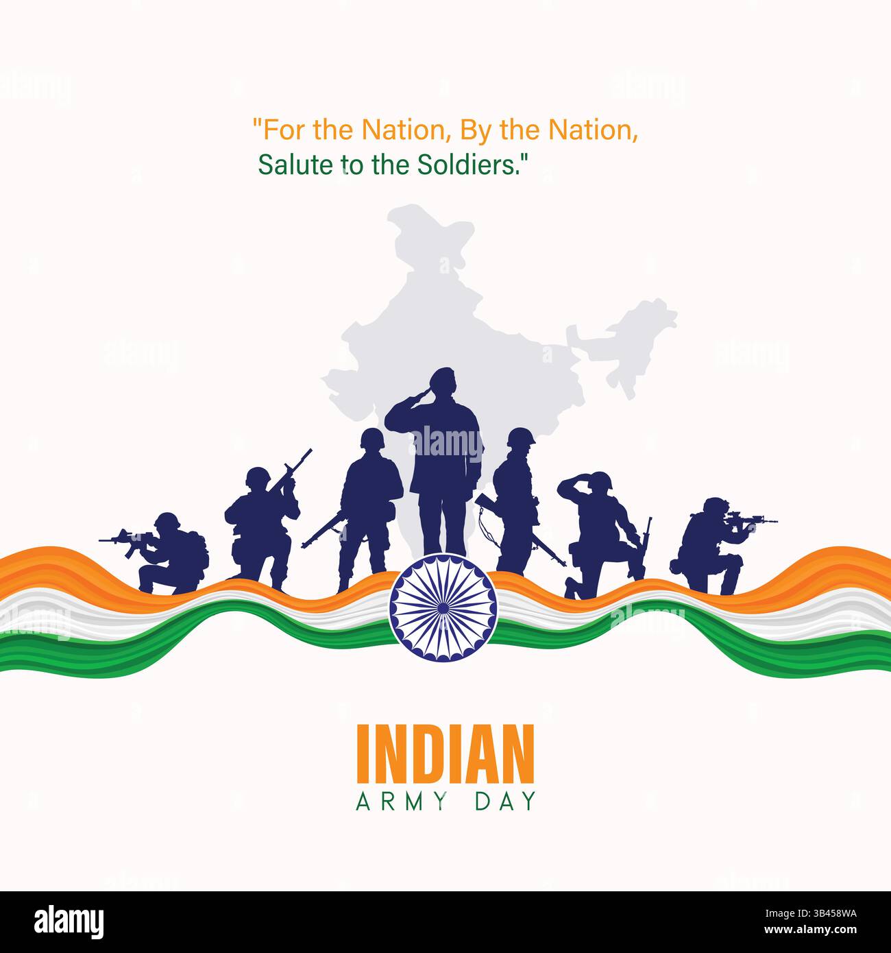 Indian Army Day Poster Social Media Poster Stock Vector Image & Art - Alamy