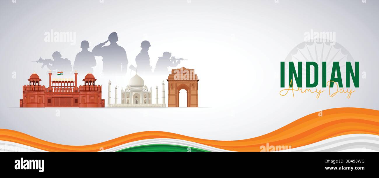 Army day Stock Vector Images - Alamy