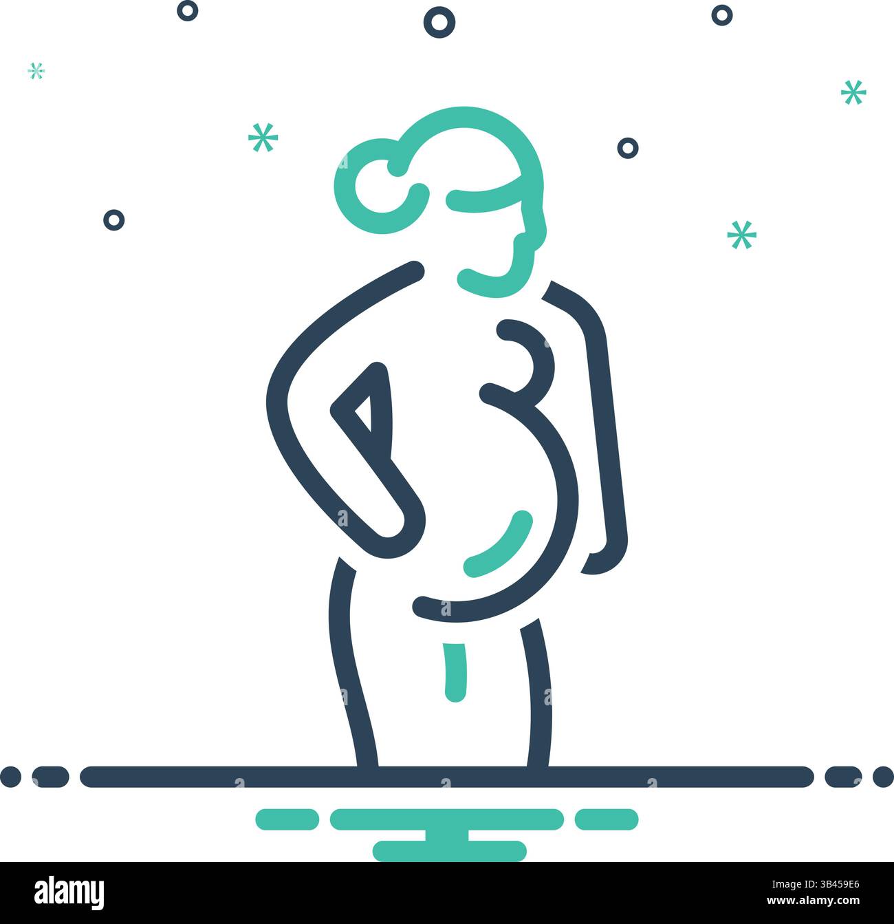 Icon for labor, childbirth Stock Vector Image & Art - Alamy