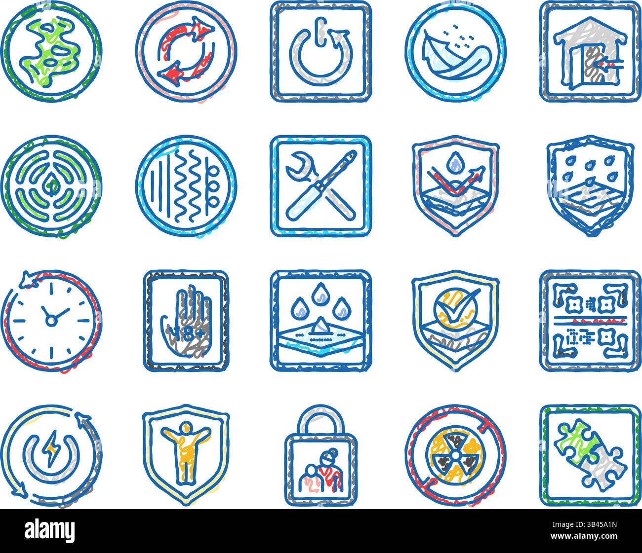 Odor control label Stock Vector Images - Alamy