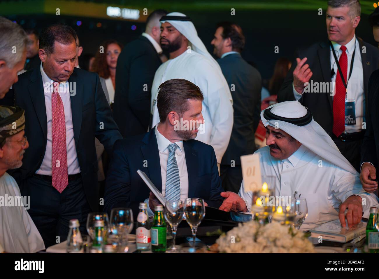 Dubai, United Arab Emirates. 28th Apr, 2025. Eric Trump, son of the U.S ...