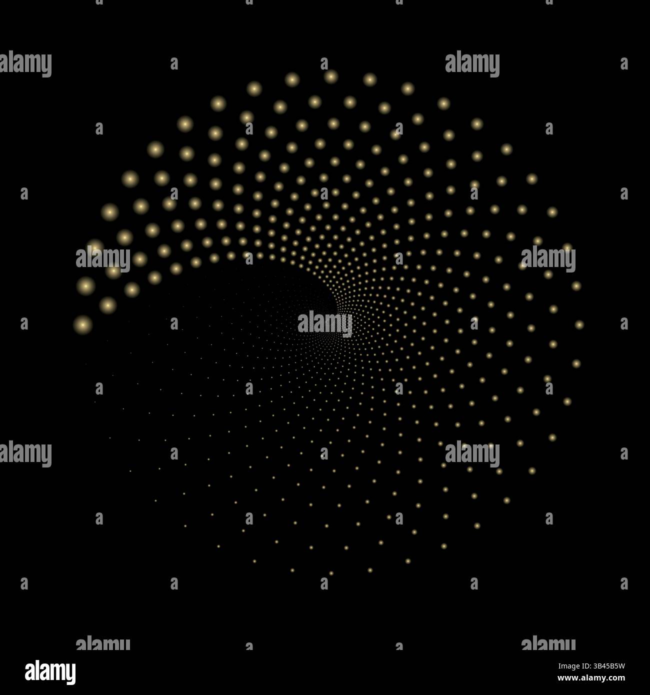 Abstract digital dots creating shape Stock Vector Images - Alamy
