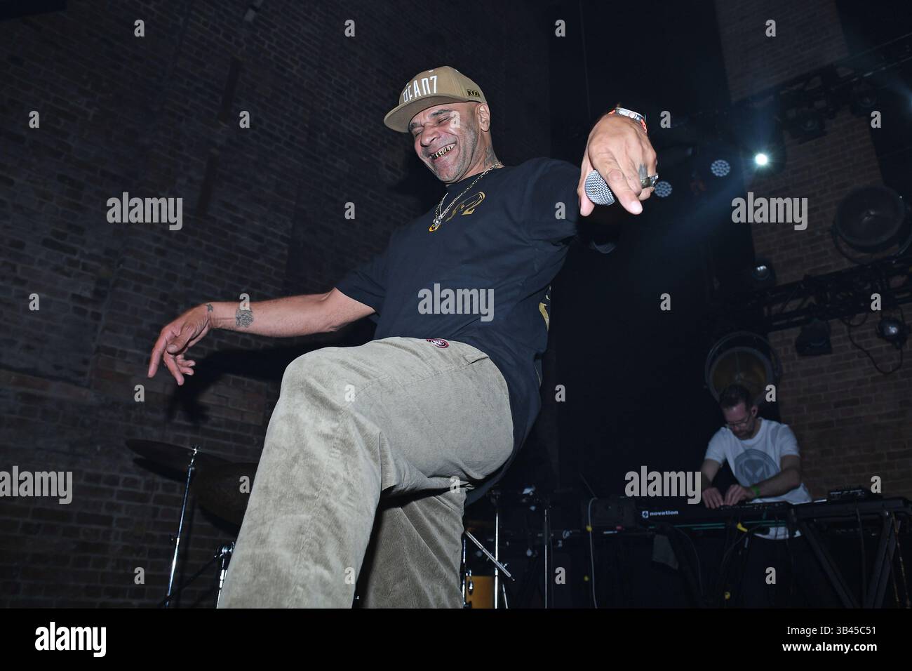 LONDON, ENGLAND - APRIL 29: Goldie (Clifford Price) performing at ...