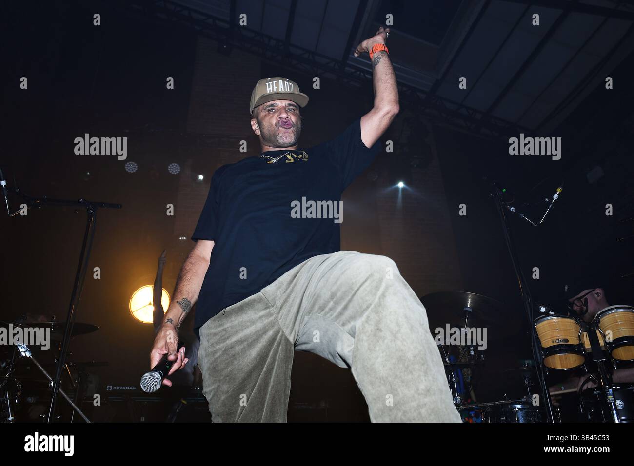LONDON, ENGLAND - APRIL 29: Goldie (Clifford Price) performing at ...