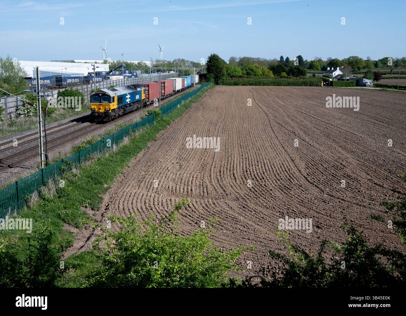 GBRf Class 66 diesel locomotive No. 66789 "British Rail 1948-1997 ...